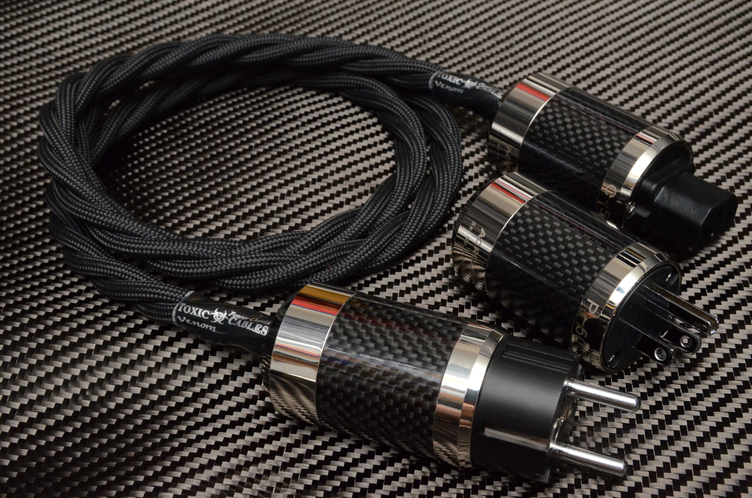 Rectangular Pure Cryo OCC Silver Power Cable 4ft USA – Toxic Cables