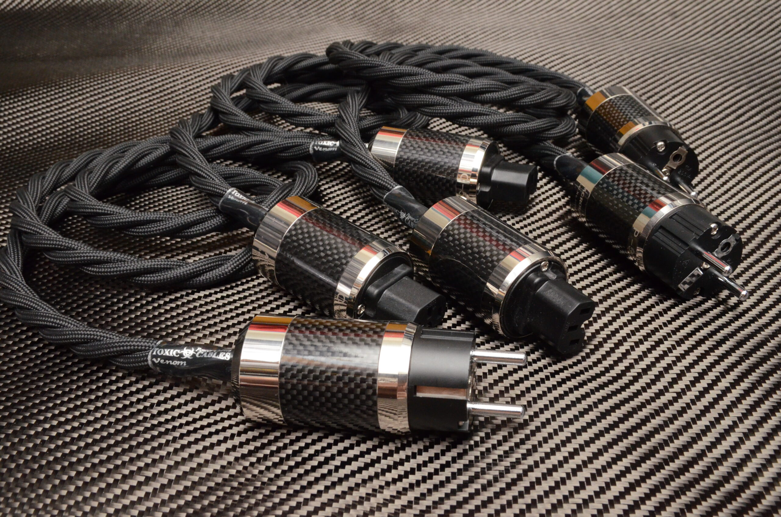 Rectangular Pure Cryo OCC Silver Power Cable 4ft USA – Toxic Cables